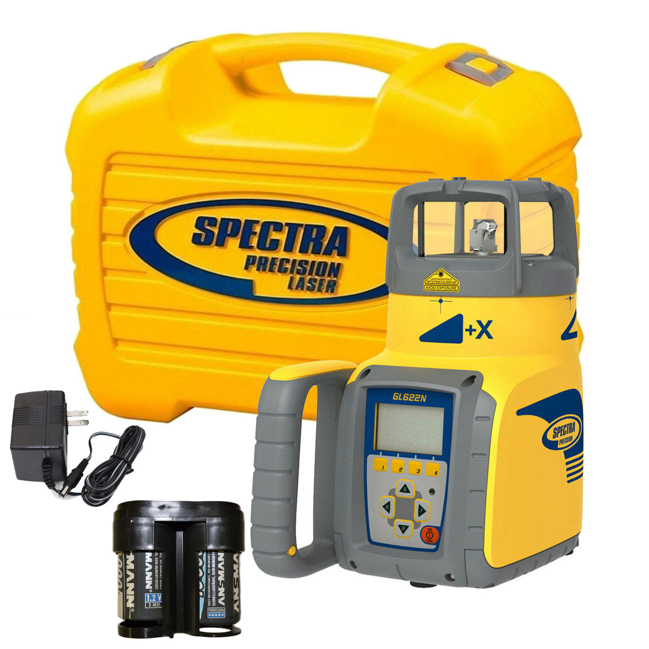 Spectra Precision GL622N-BCC Dual Grade Laser with NO RECEIVER and NO ...
